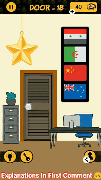 4 Digit Code Door 18 Answers - Puzzle4U Answers
